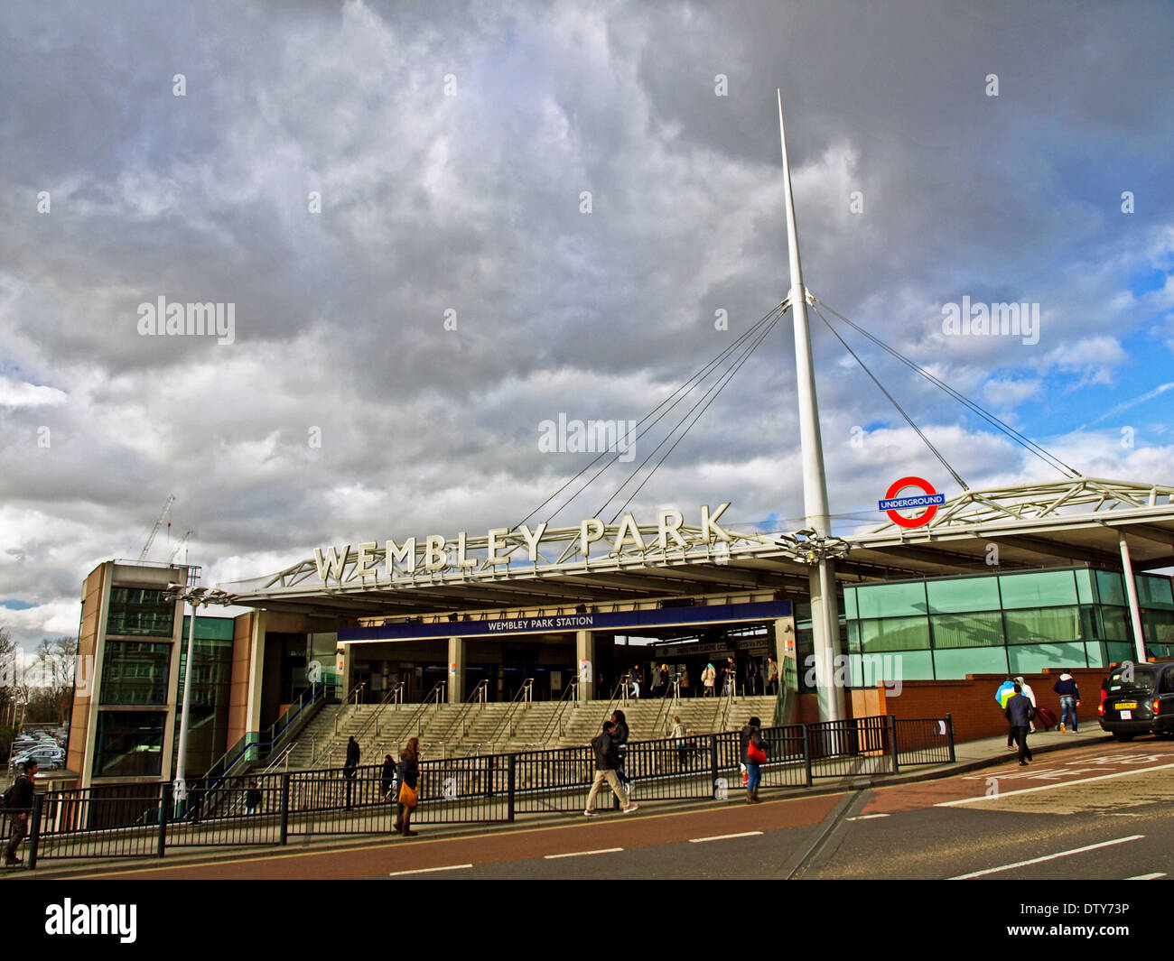 Wembley Park Underground Station, Brent, London, England, United ...