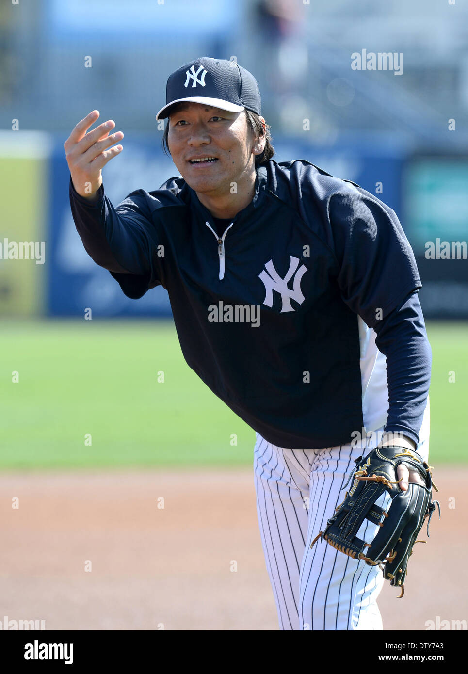 Tampa, Florida, USA. 23rd Feb, 2014. Hideki Matsui (Yankees) MLB : New ...