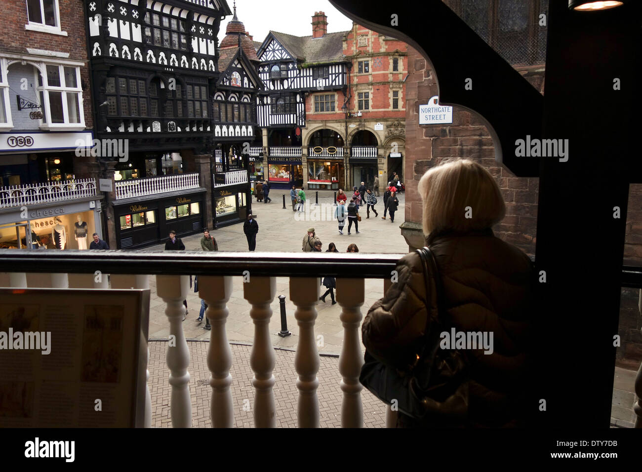 The rows chester hi-res stock photography and images - Alamy