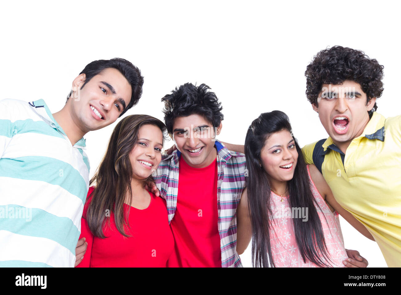 Female friends shouting standing hi-res stock photography and images ...