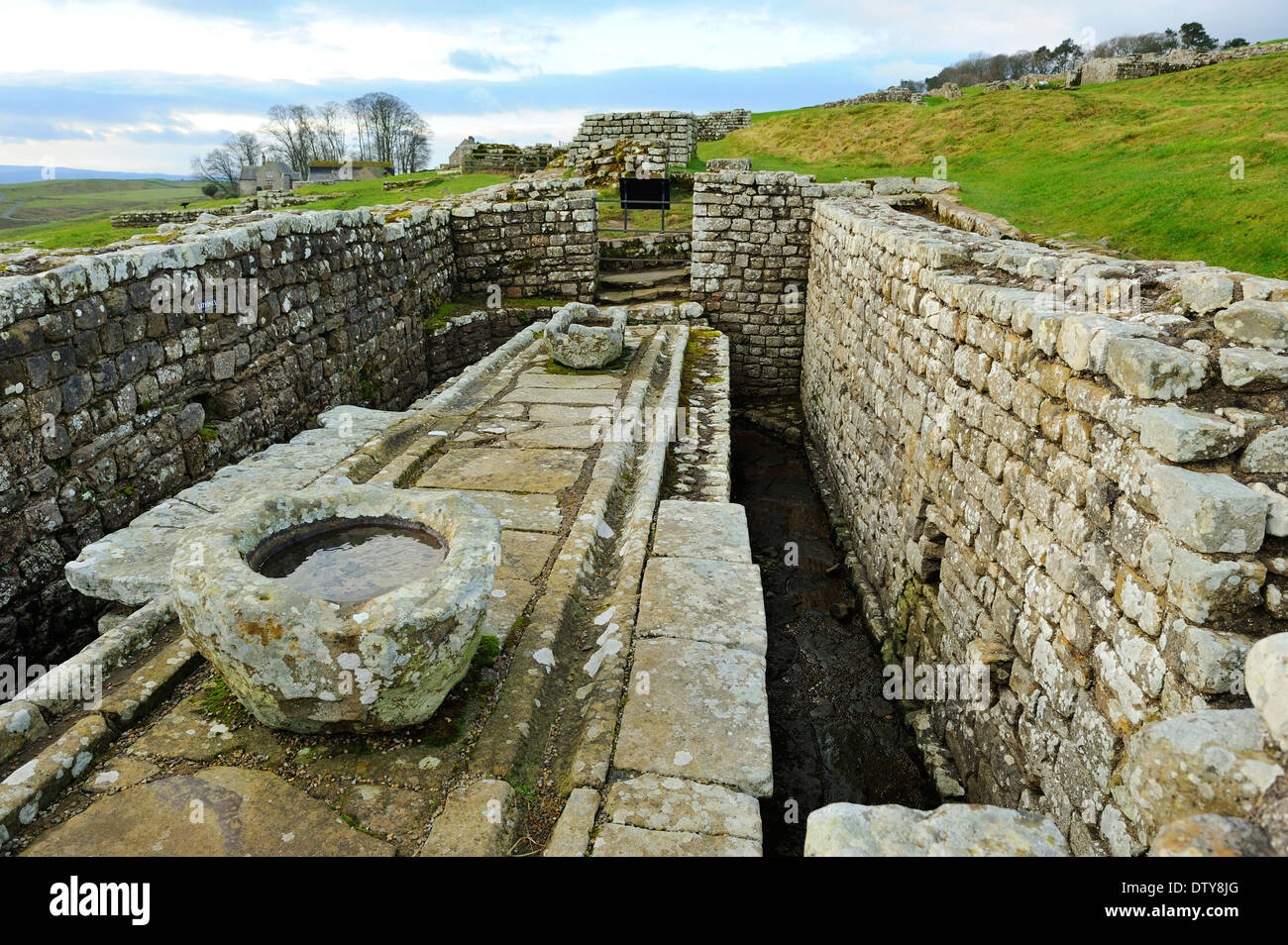 Roman latrine hi-res stock photography and images - Alamy
