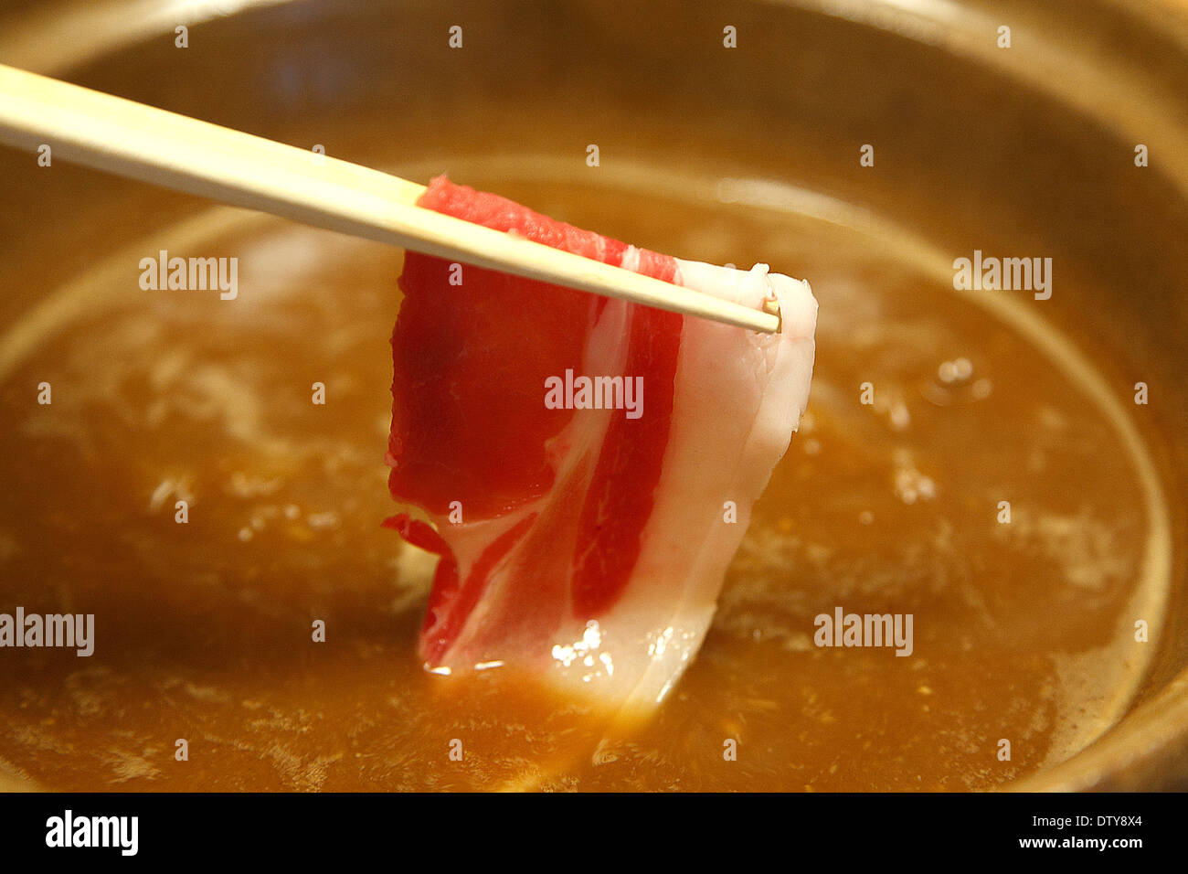 Wild boar stew Stock Photo - Alamy