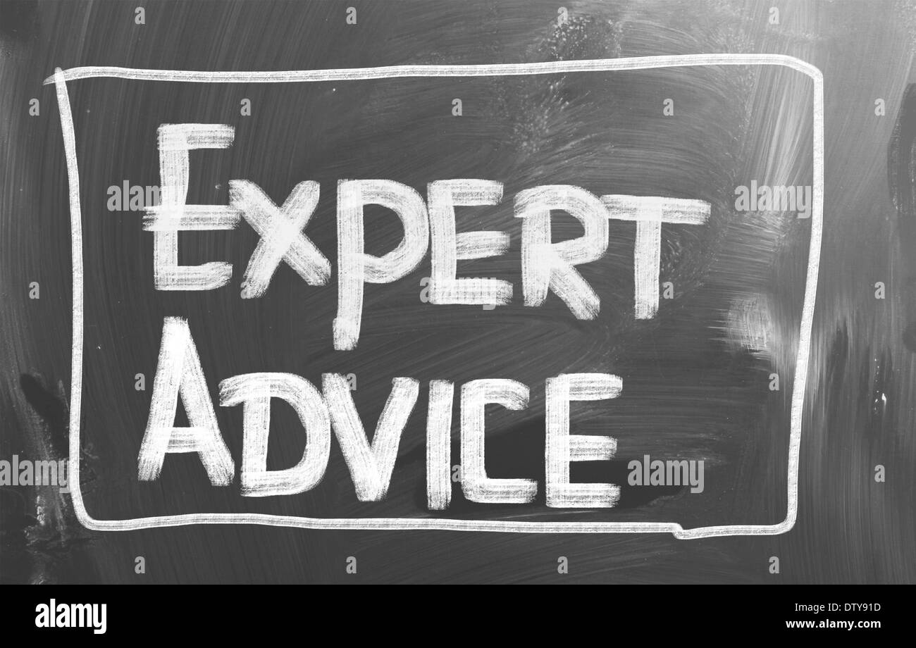 Expert Advice Concept Stock Photo - Alamy