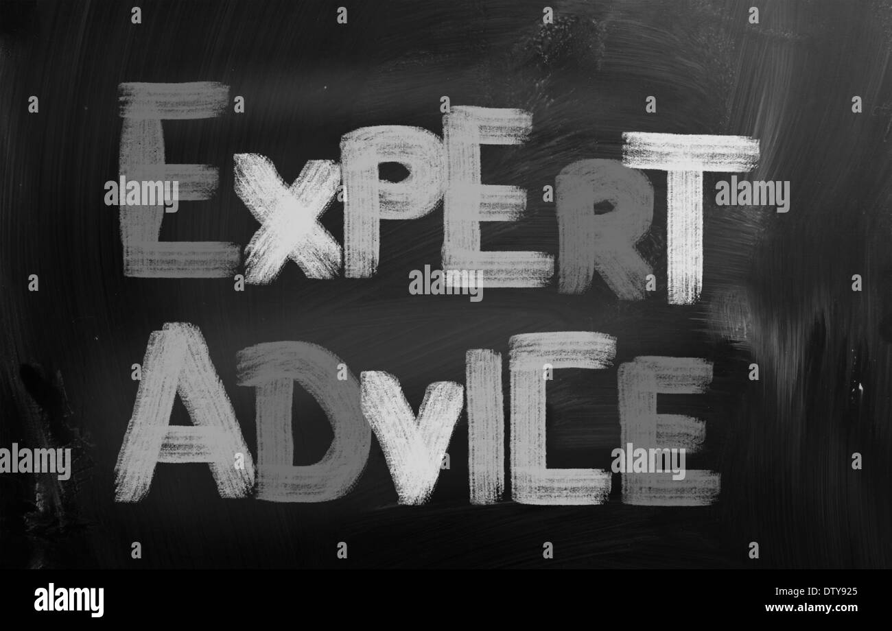 Expert Advice Concept Stock Photo - Alamy