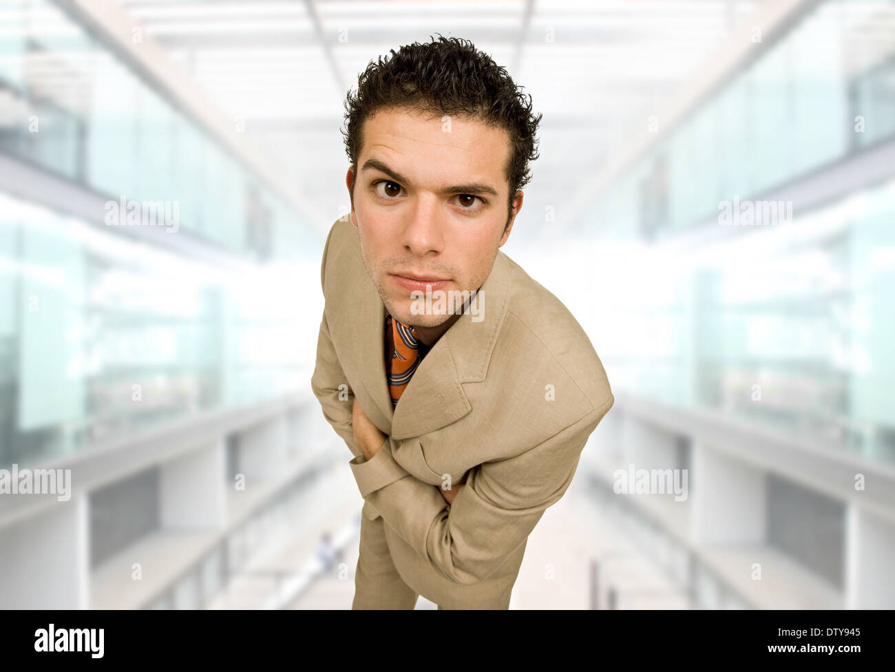 silly business men portrait at the office Stock Photo - Alamy