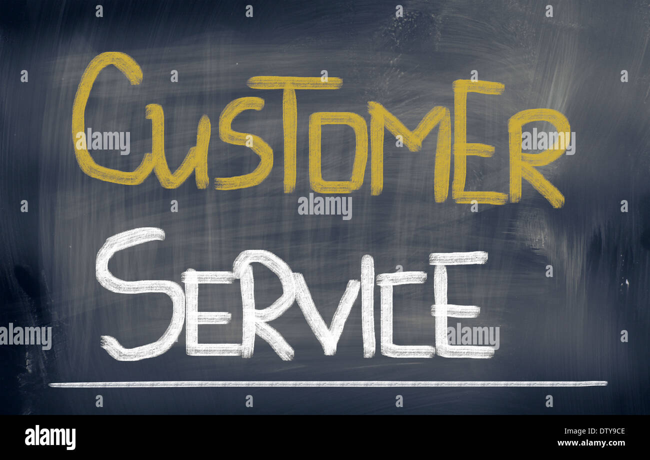 Customer Service Concept Stock Photo - Alamy