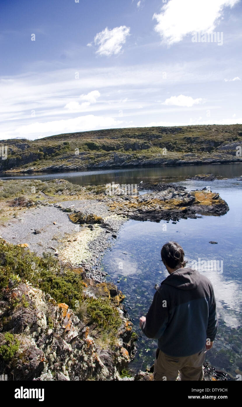 H island, Ushuaia, Tierra del Fuego island, Argentine Stock Photo - Alamy