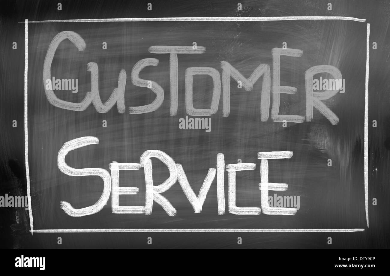 Customer Service Concept Stock Photo - Alamy