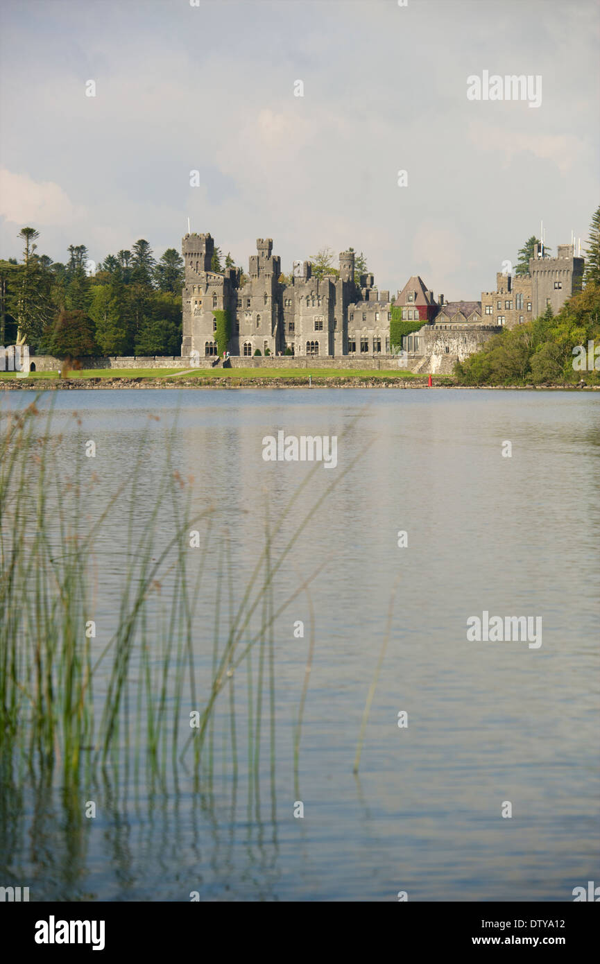 Ashford Castle is a medieval castle that has been expanded over the ...