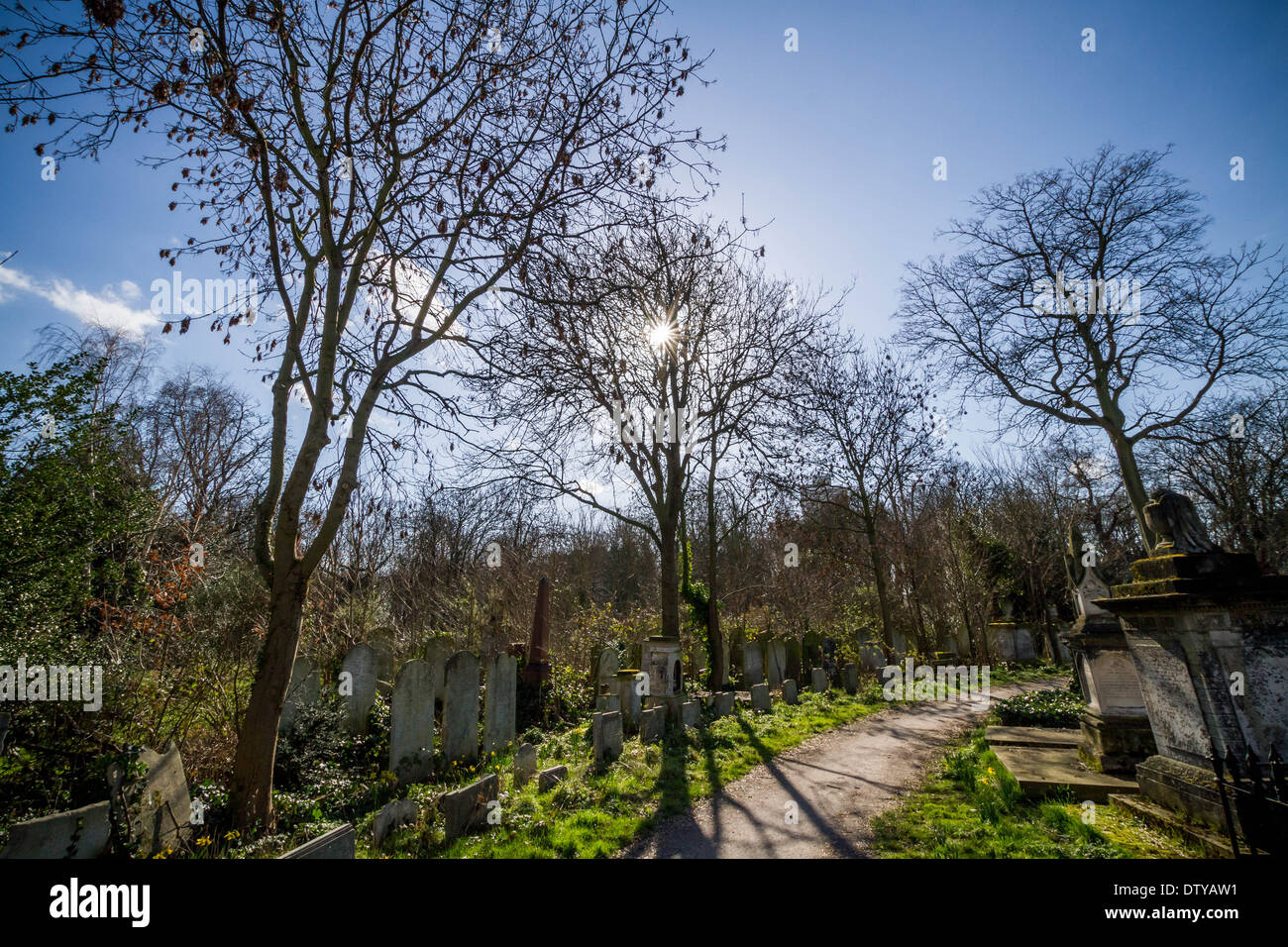 Tower hamlets cemetery park hi-res stock photography and images - Alamy