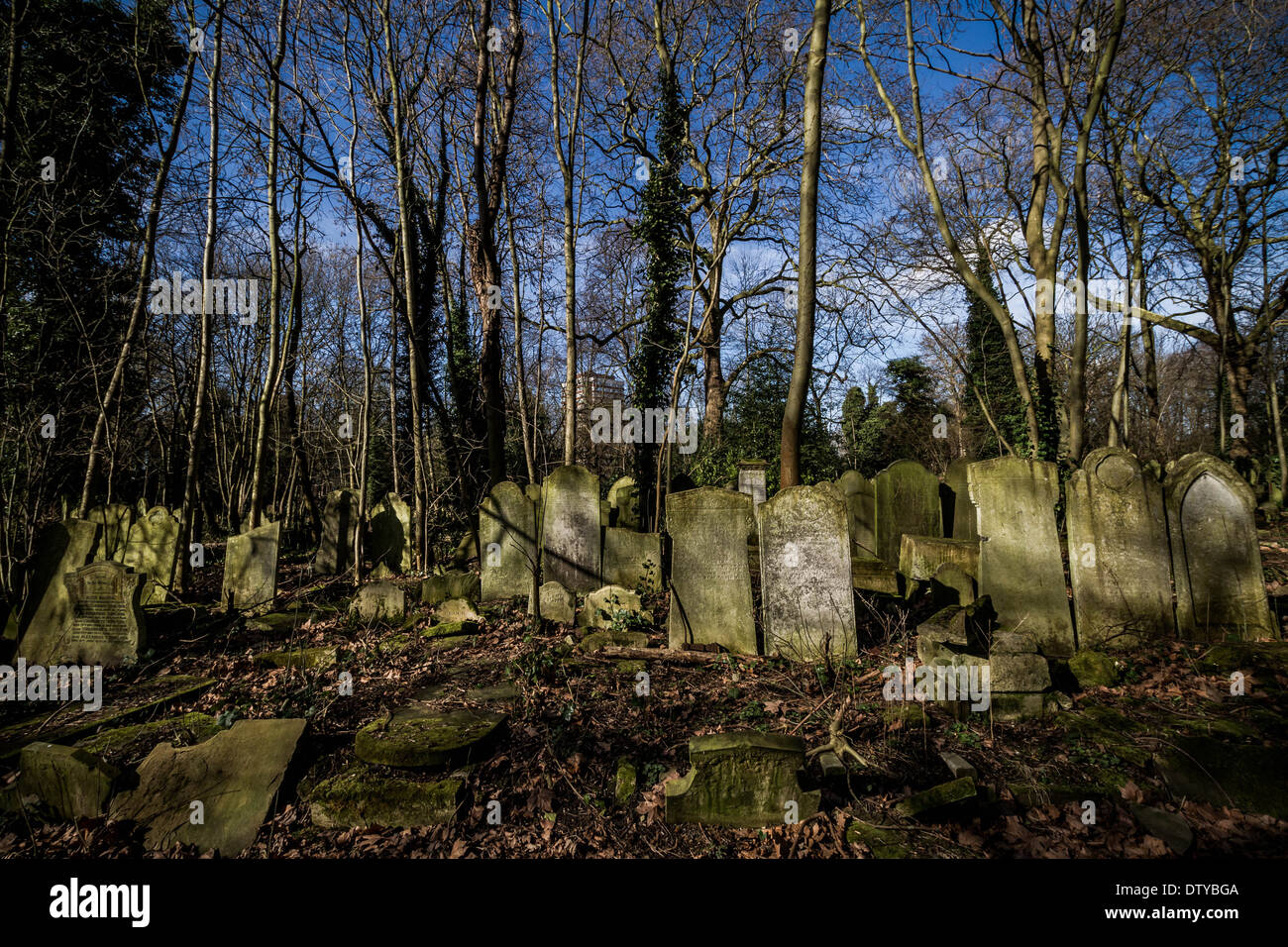 Tower Hamlets Cemetery in the East End of London, UK Stock Photo - Alamy