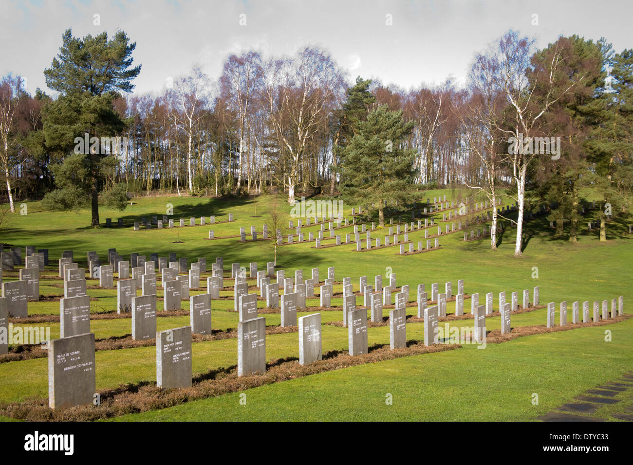 Cannock chase cemetery hi-res stock photography and images - Alamy