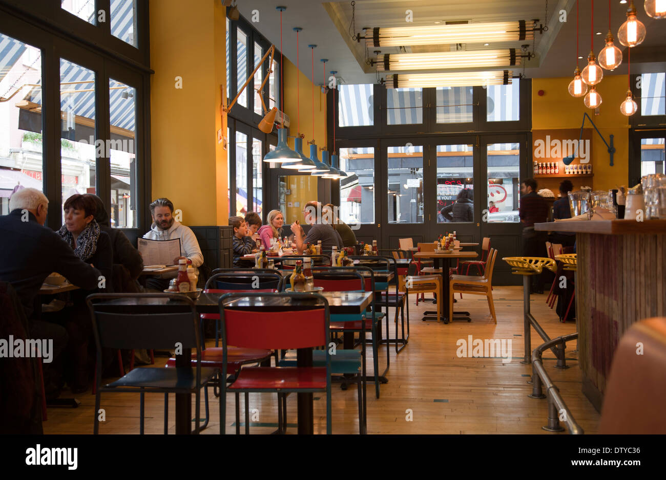 Burgers and Cocktails Restaurant on James Street in W1 - London UK ...