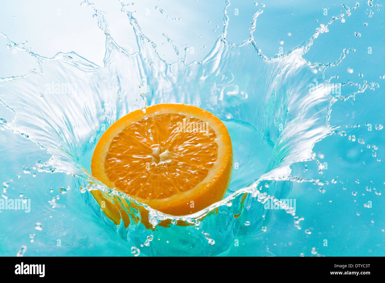 Water and orange Stock Photo - Alamy