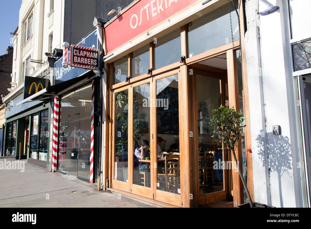 Clapham high street clapham london hi-res stock photography and images ...