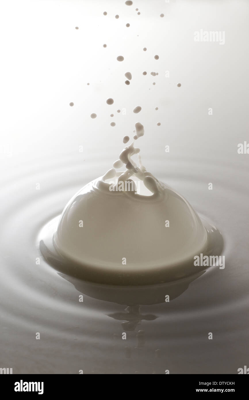 Milk crown hi-res stock photography and images - Alamy