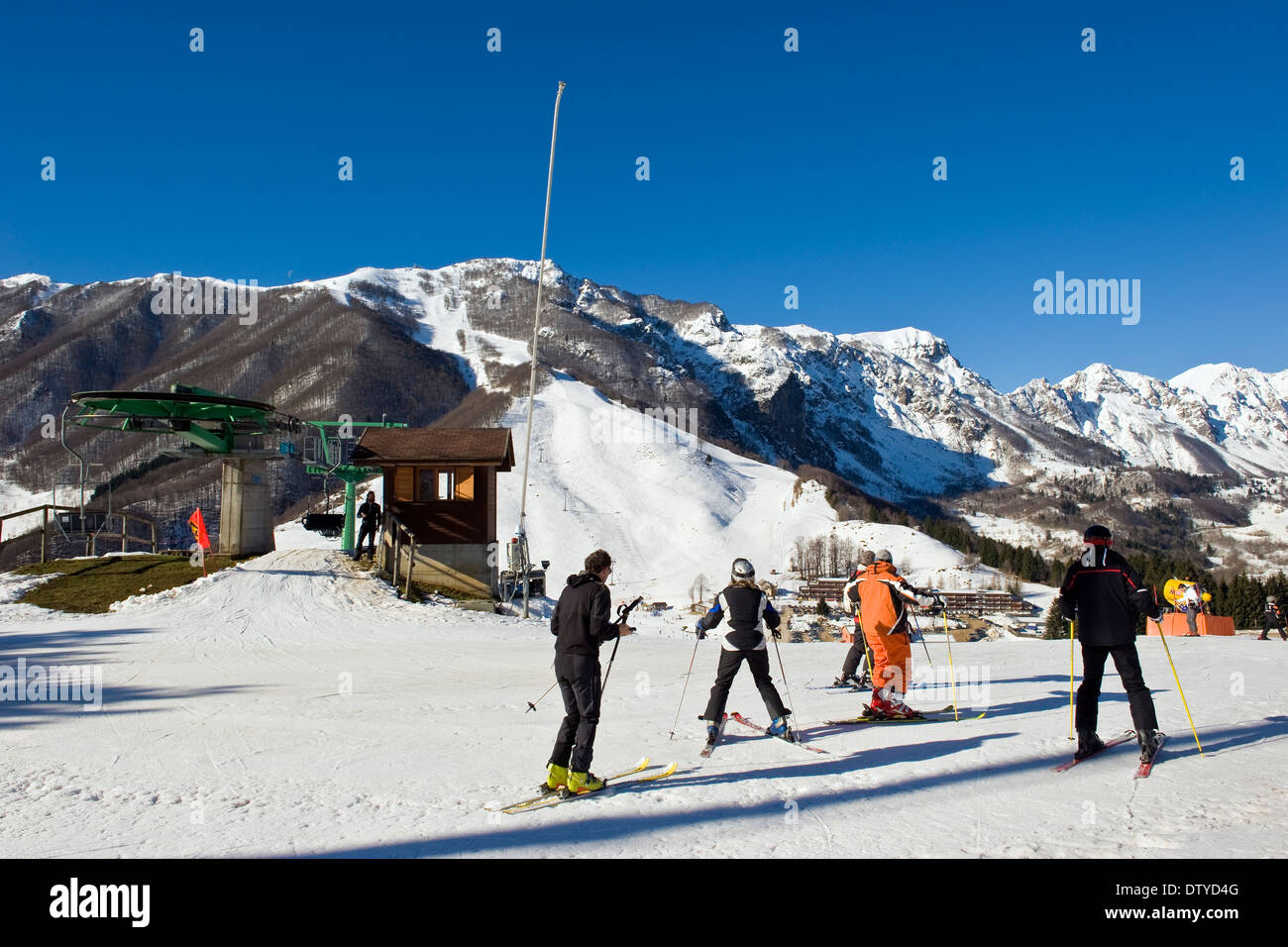 Italy, Recoaro Mille Stock Photo - Alamy