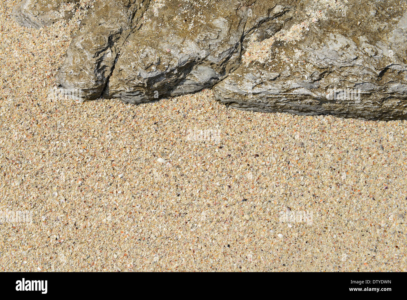 Sand beach rocks beautiful pattern and texture Stock Photo - Alamy