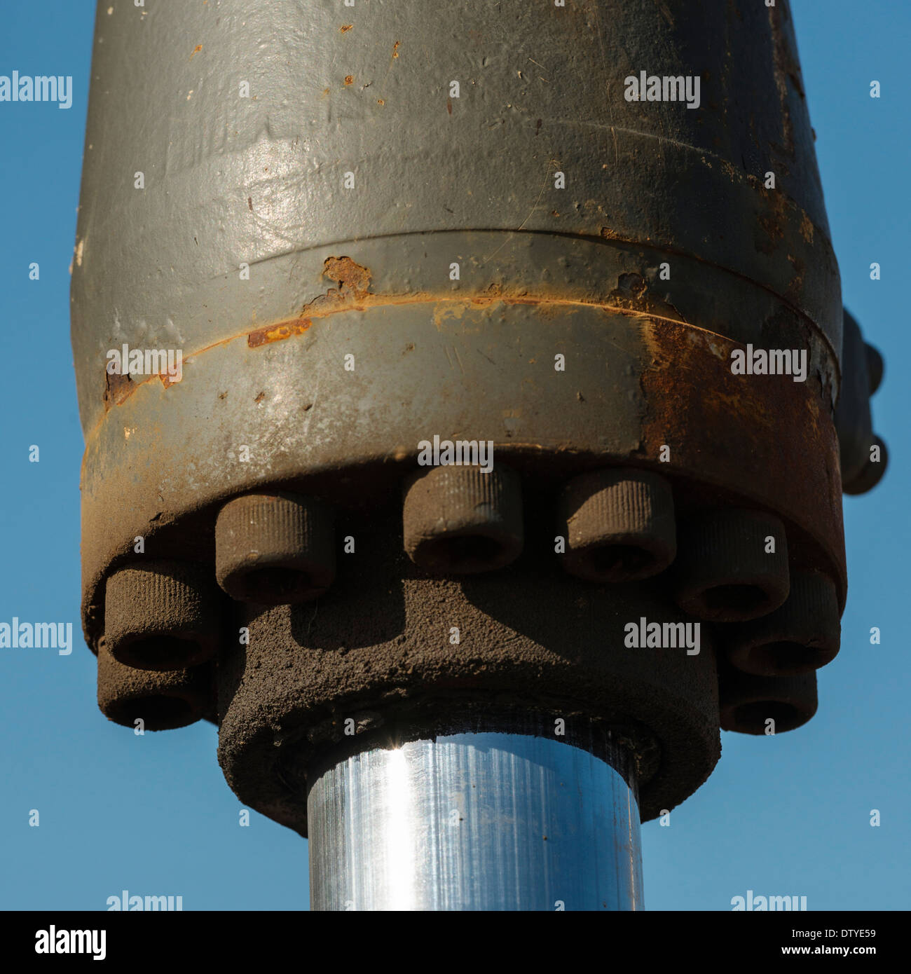 Detail of heavy plant machinery Stock Photo - Alamy