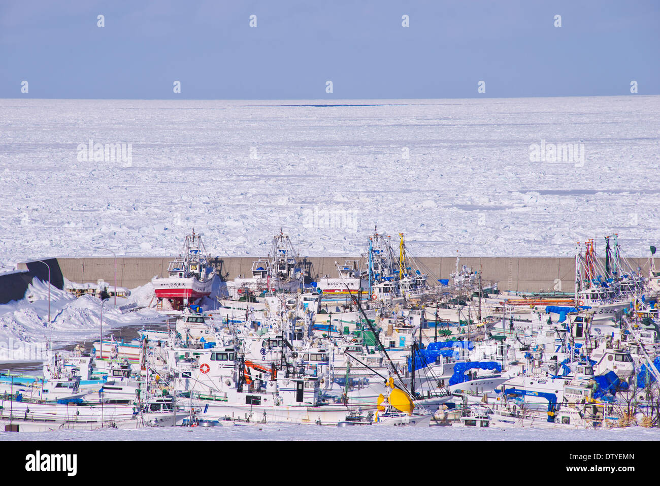 Snow in Hokkaido, Japan Stock Photo - Alamy