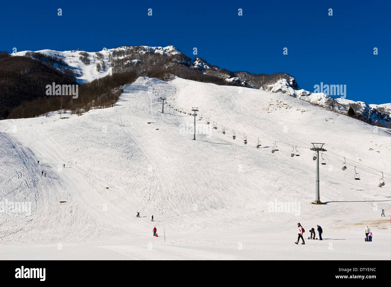 Italy, Recoaro Mille Stock Photo - Alamy