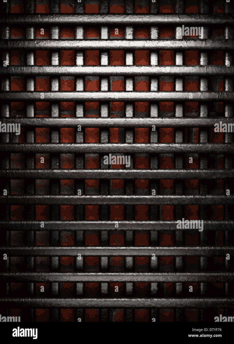 metal and brick background Stock Photo - Alamy