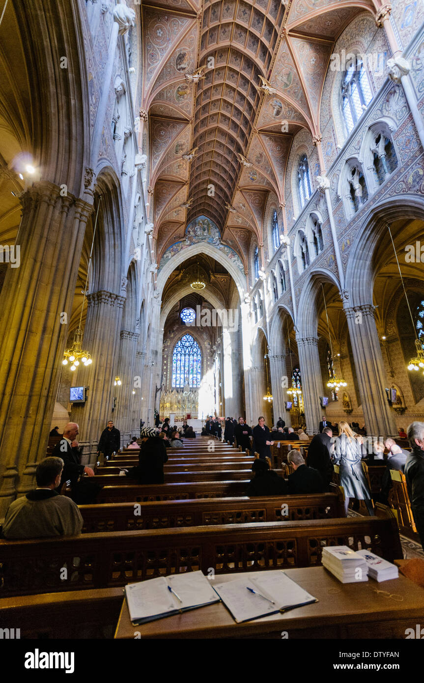 Inside St. Peter's Cathedral, Belfast Stock Photo - Alamy