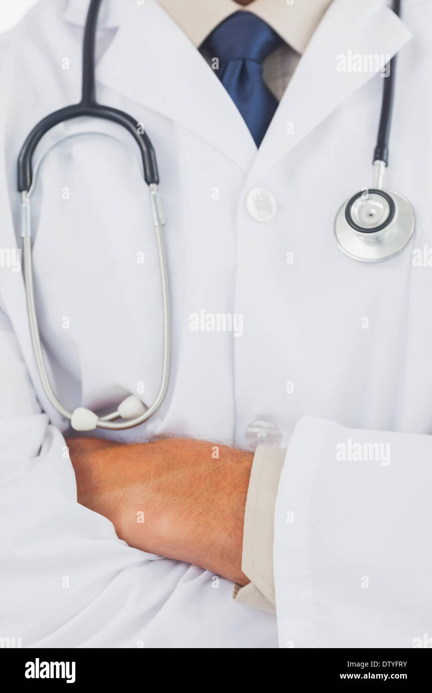 Doctor with stethoscope Stock Photo - Alamy