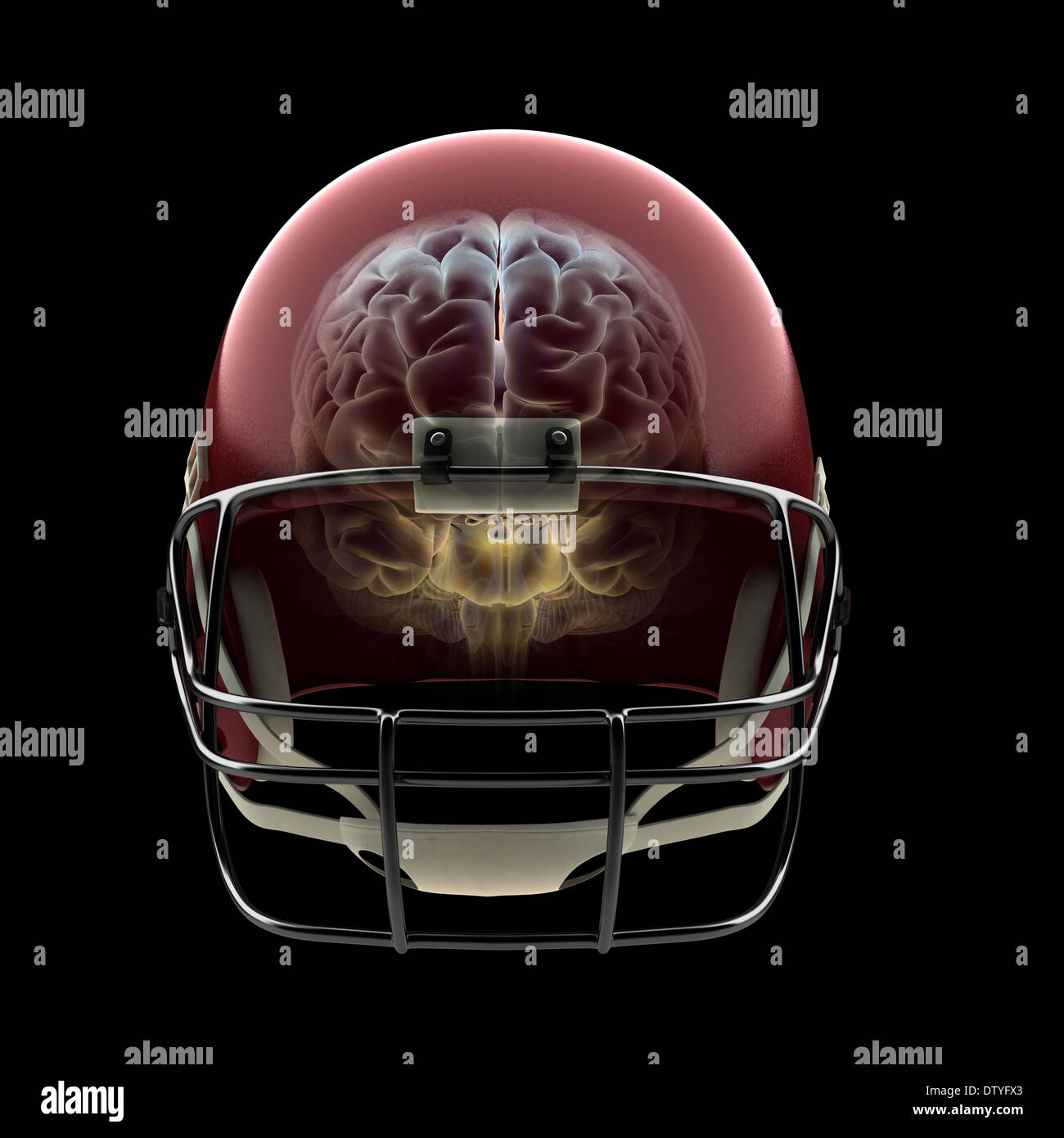 Football brain damage hi-res stock photography and images - Alamy