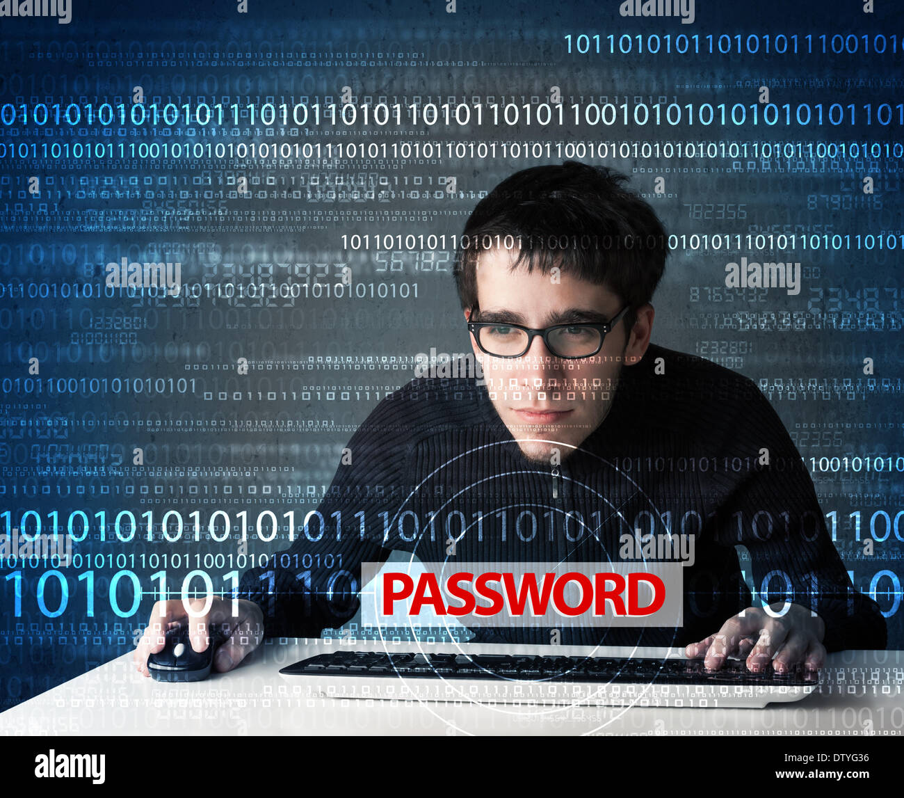 Young geek hacker stealing password Stock Photo - Alamy Young geek hacker stealing password Stock Photo - Alamy