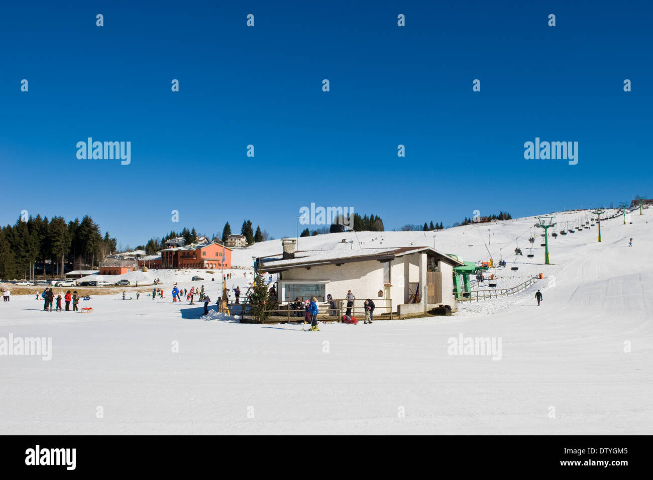 Italy, Recoaro Mille Stock Photo - Alamy