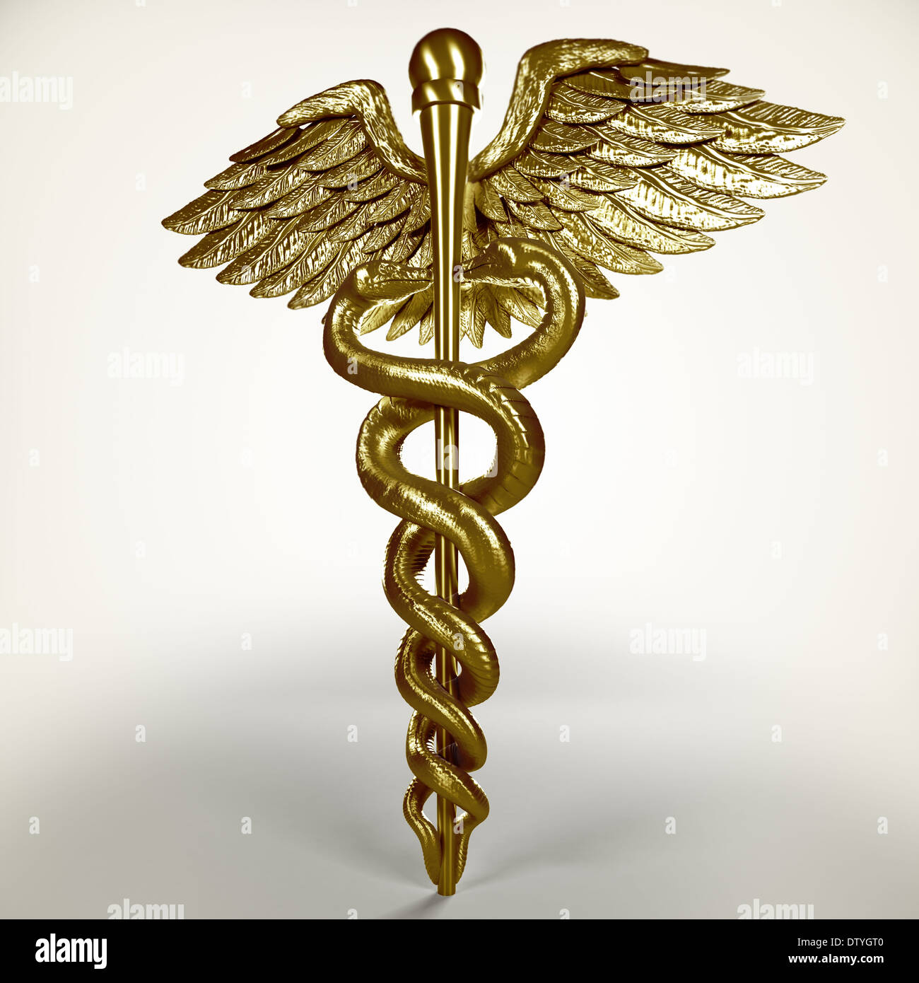Caduceus Stock Photo - Alamy