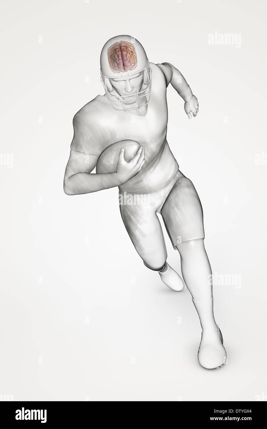 Football brain damage hi-res stock photography and images - Alamy