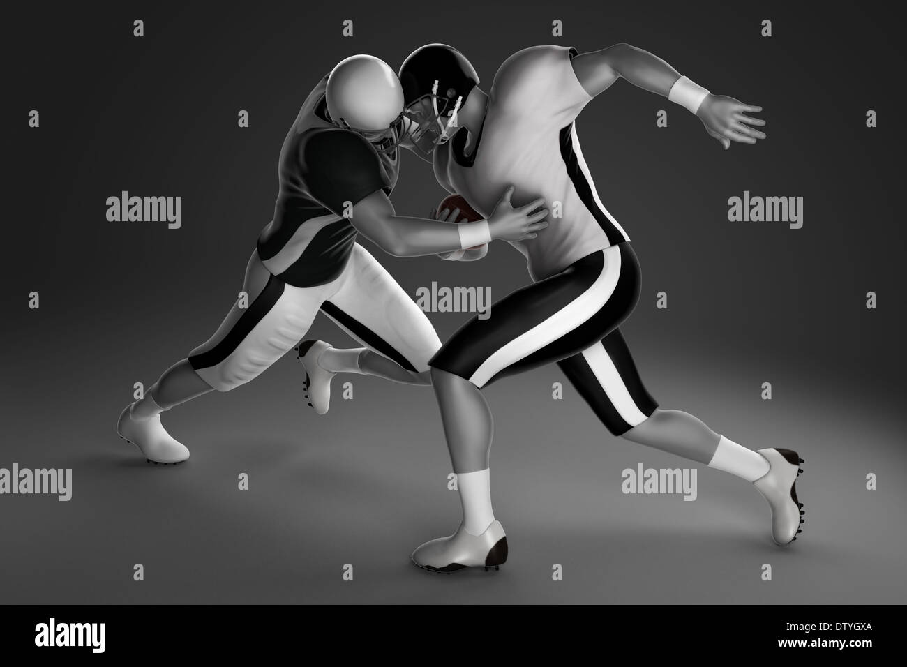 Helmet to helmet collision football hi-res stock photography and images ...