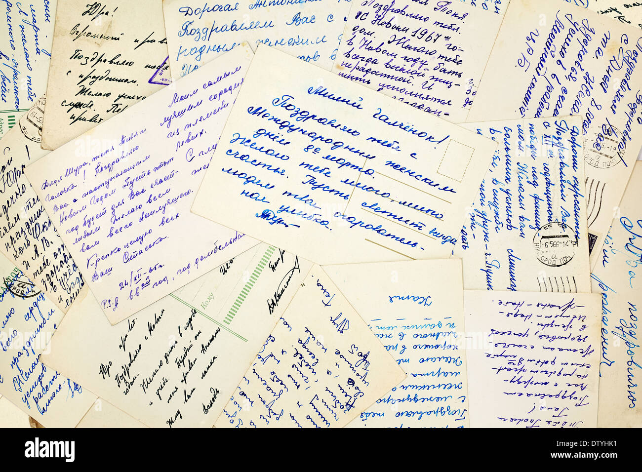 old vintage letters as background Stock Photo - Alamy