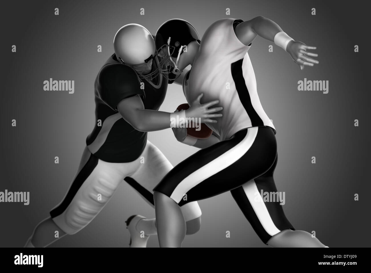 Helmet to helmet collision football hi-res stock photography and images ...