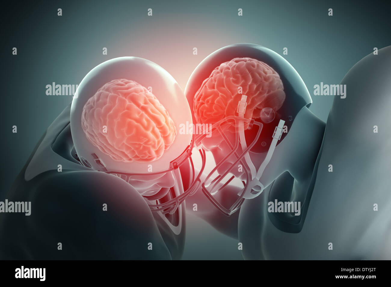 Football collision illustration hi-res stock photography and images - Alamy