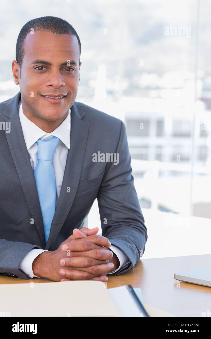 Cheerful desk hi-res stock photography and images - Alamy