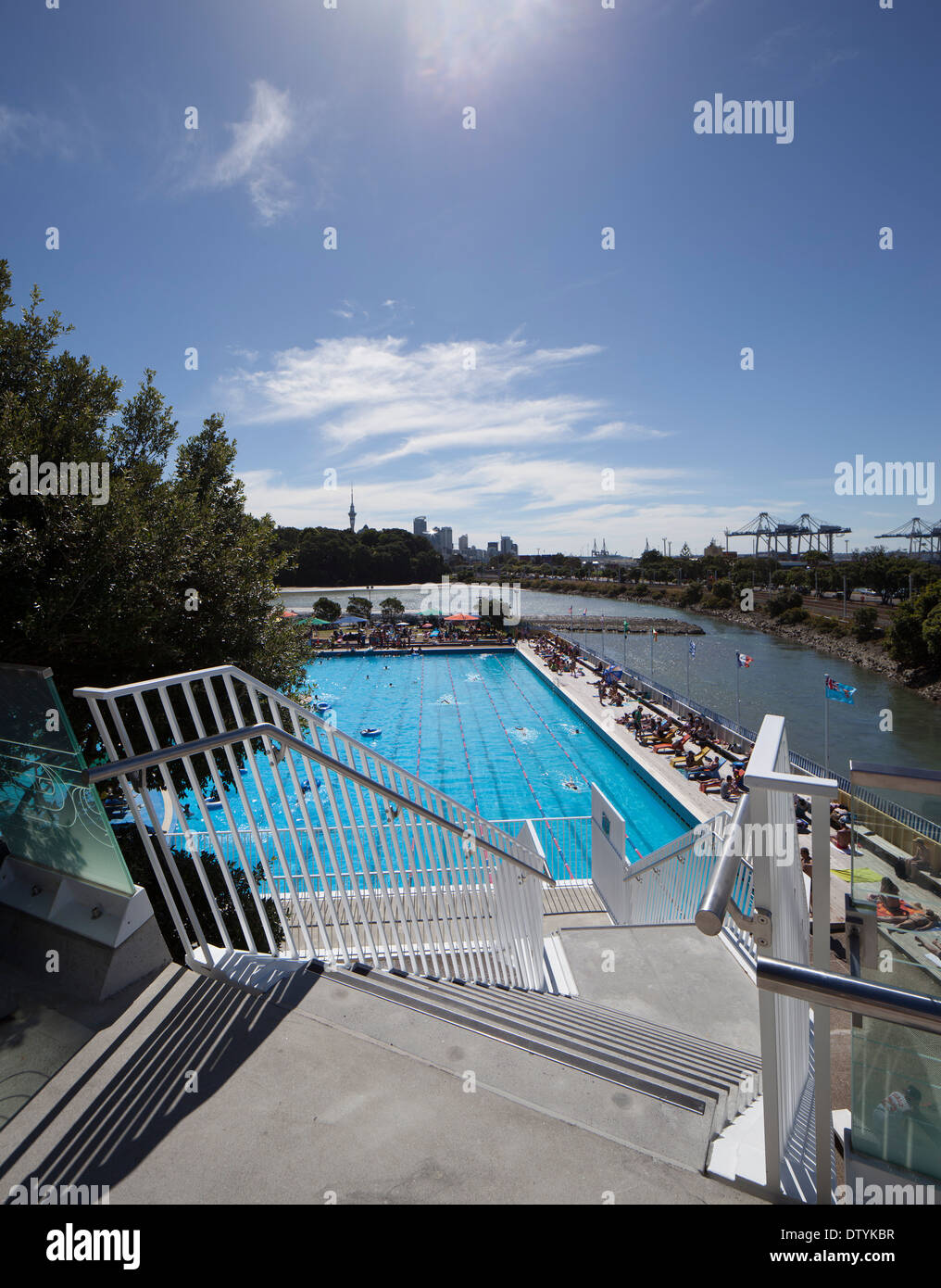 Point Resolution Bridge, Auckland, New Zealand. Architect: Warren and ...