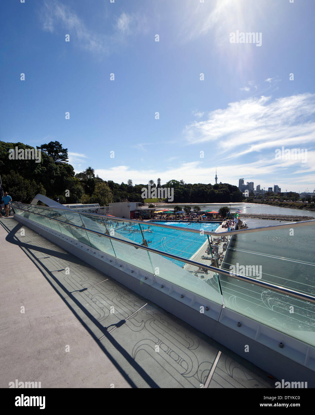 Point Resolution Bridge, Auckland, New Zealand. Architect: Warren and ...