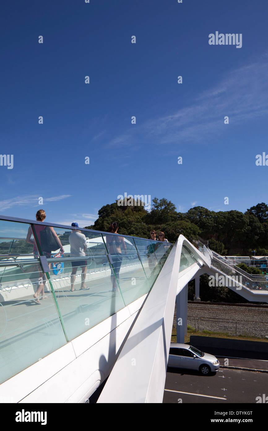 Point Resolution Bridge, Auckland, New Zealand. Architect: Warren and ...