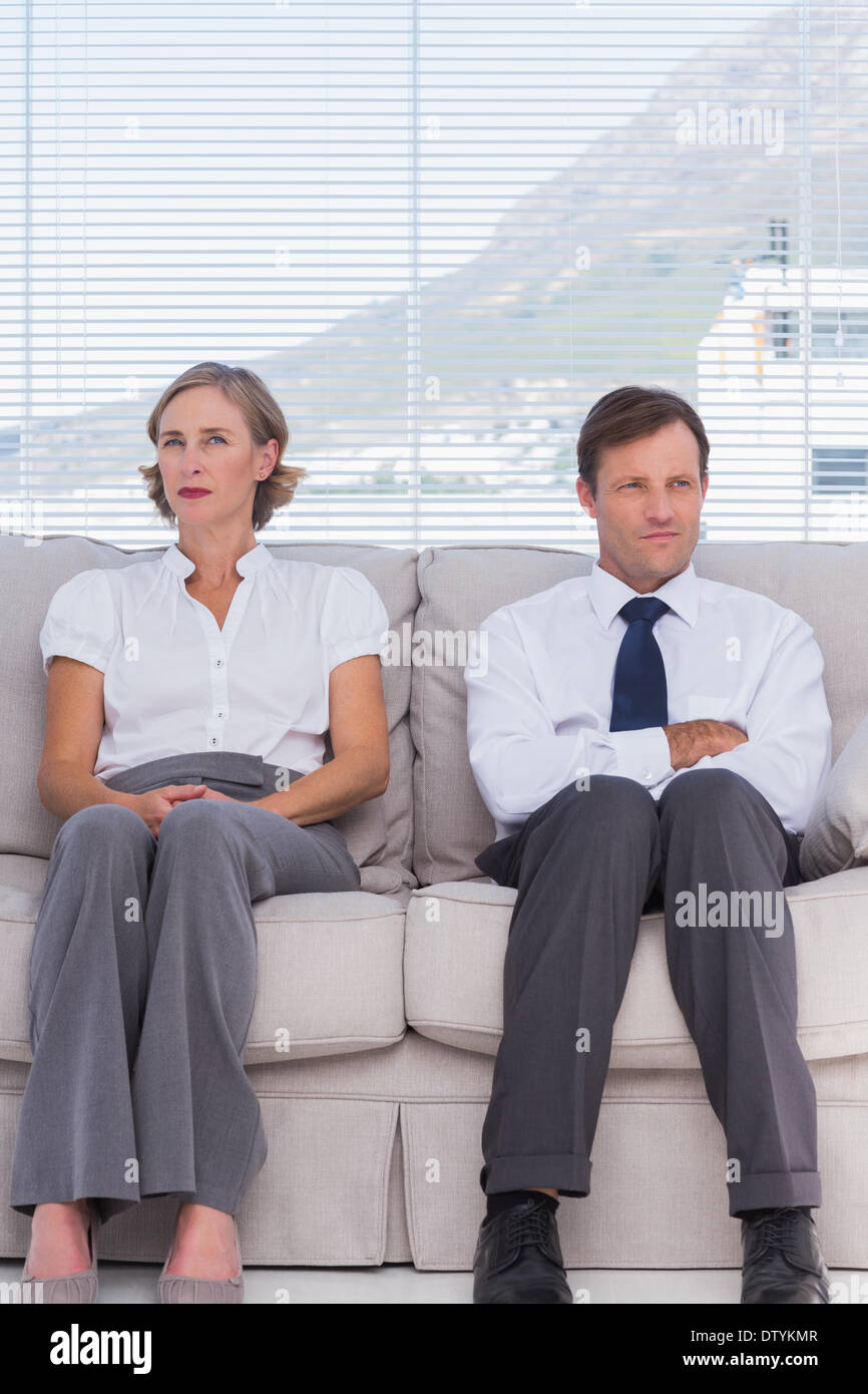 Business people waiting Stock Photo - Alamy