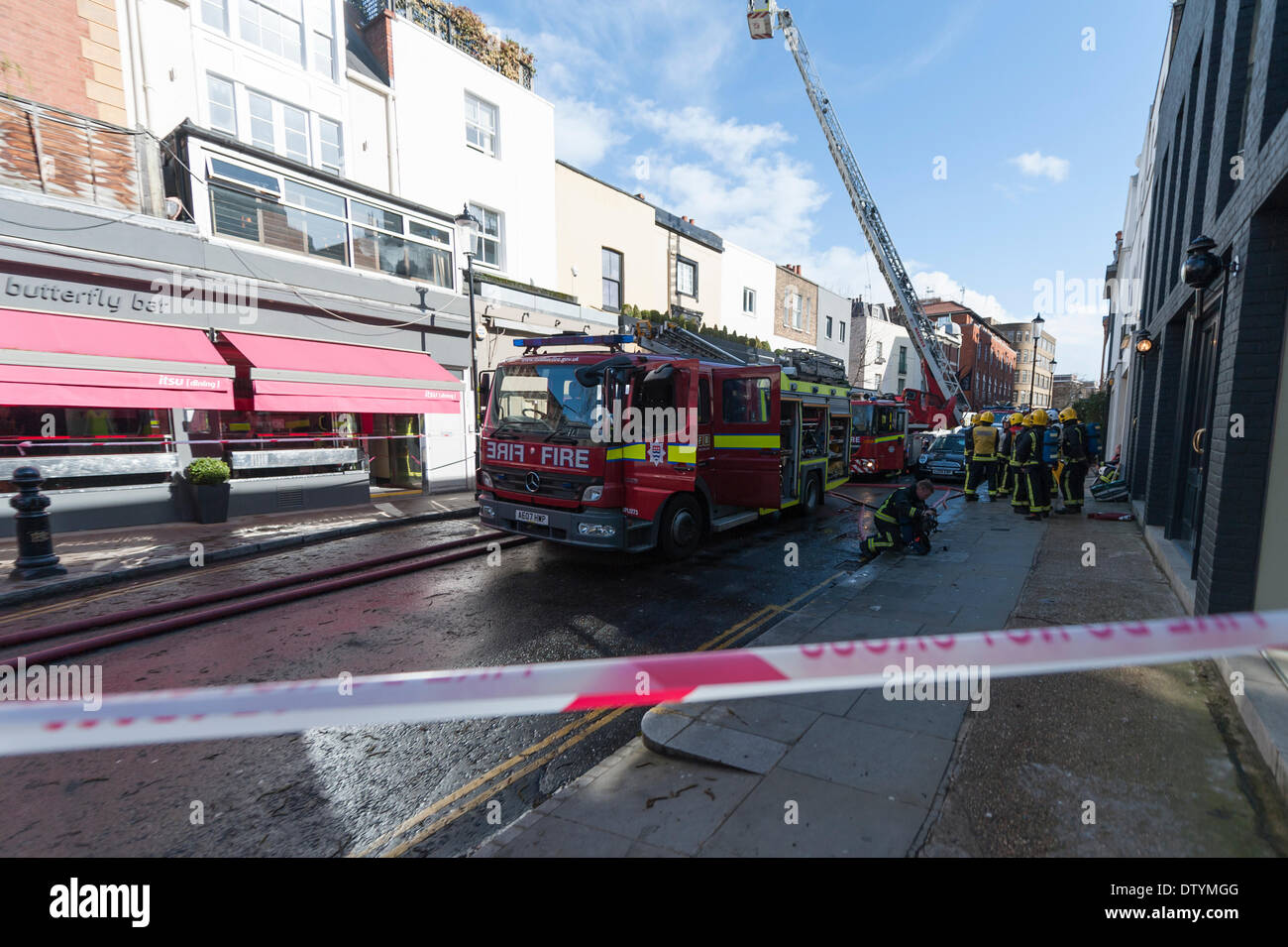 A fire broke out today at Daphne's Italian restaurant in heart of ...