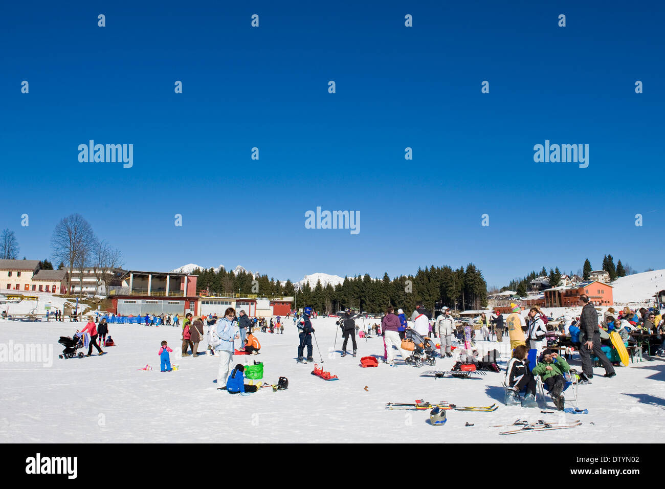 Italy, Recoaro Mille Stock Photo - Alamy