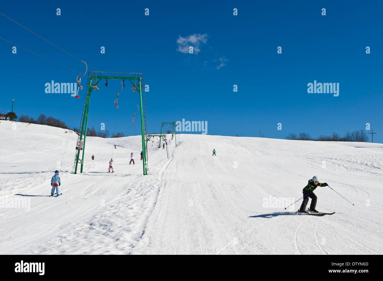 Italy, Recoaro Mille, lift Stock Photo - Alamy