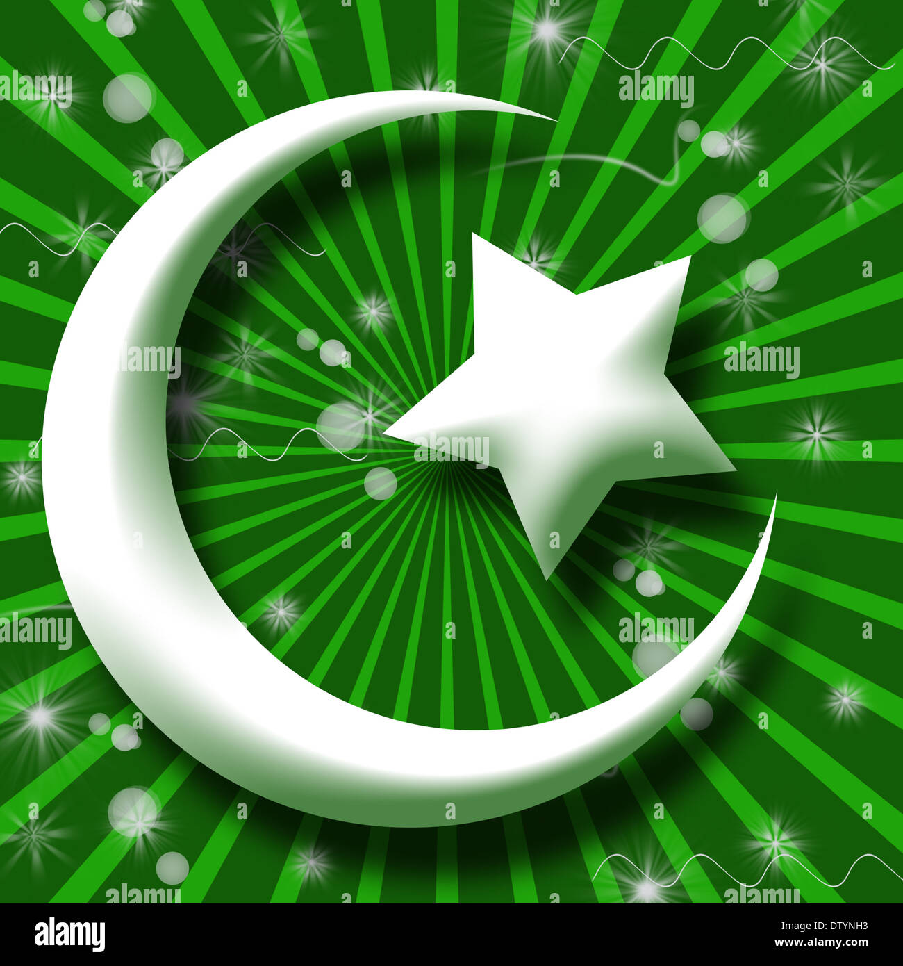 Islam Symbol Green