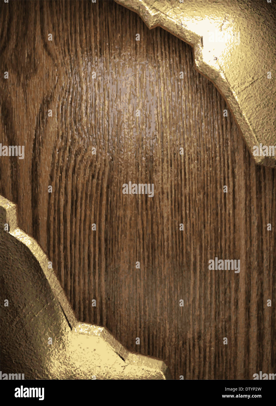 gold and wood background Stock Photo - Alamy