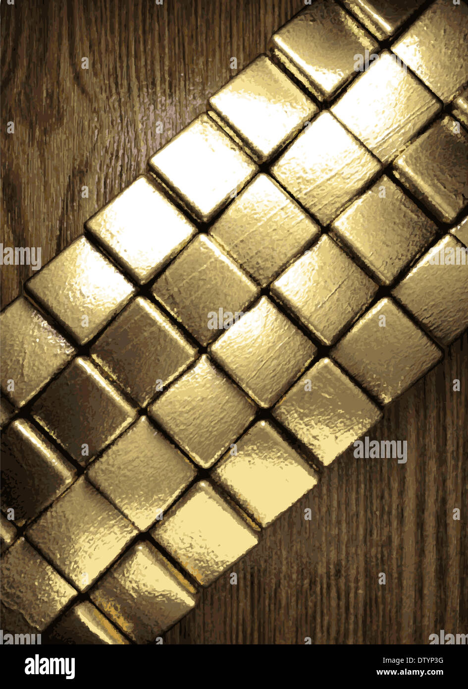 gold and wood background Stock Photo - Alamy