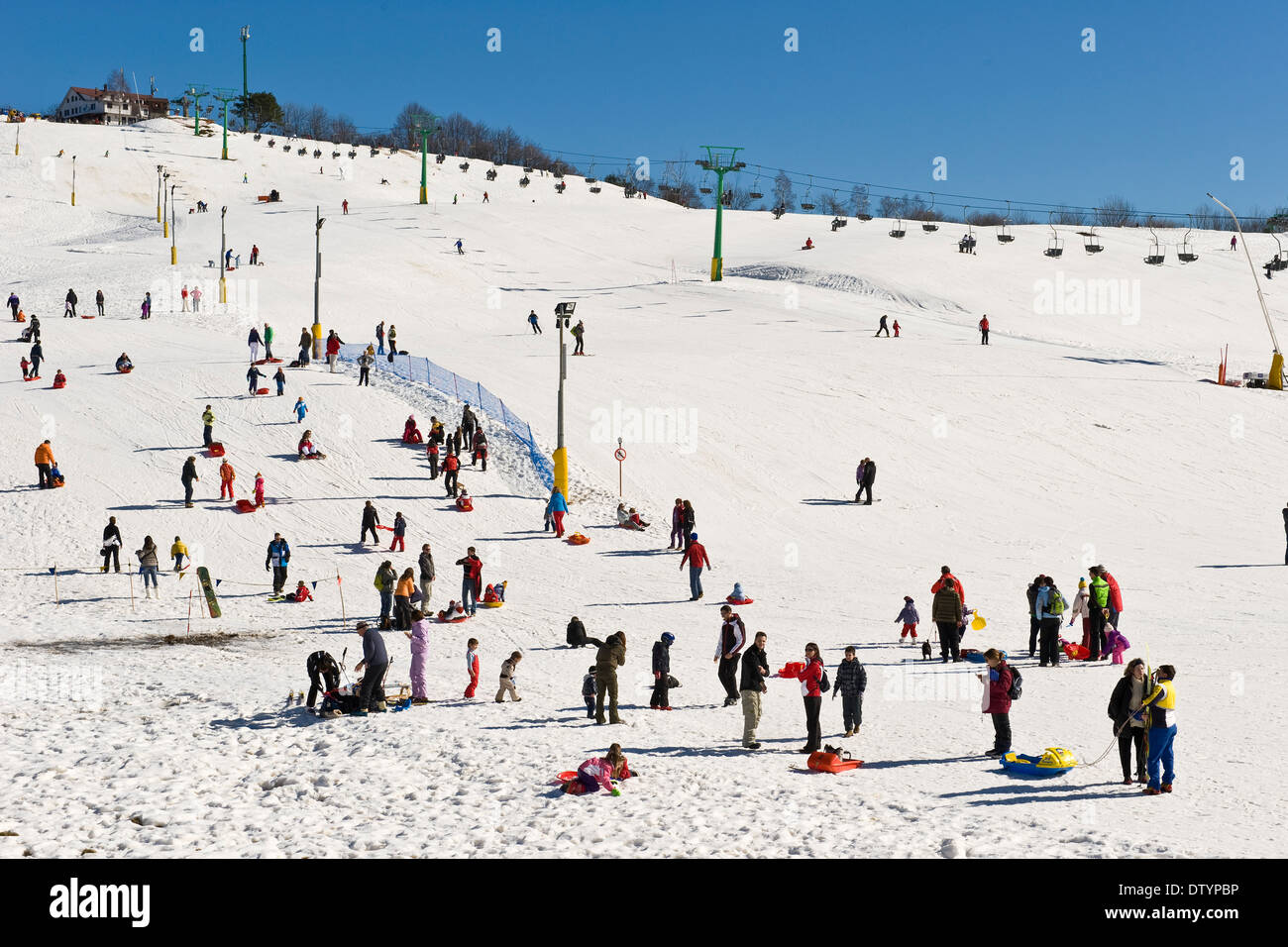 Italy, Recoaro Mille Stock Photo - Alamy