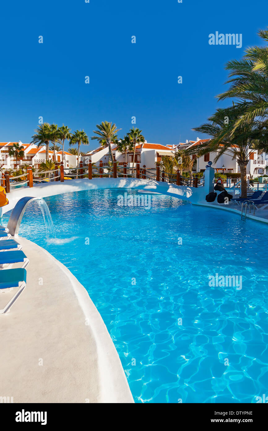 Water pool at Tenerife island Stock Photo - Alamy